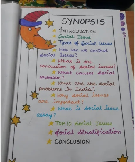 Class 10 Social Science Project on Social Issues
